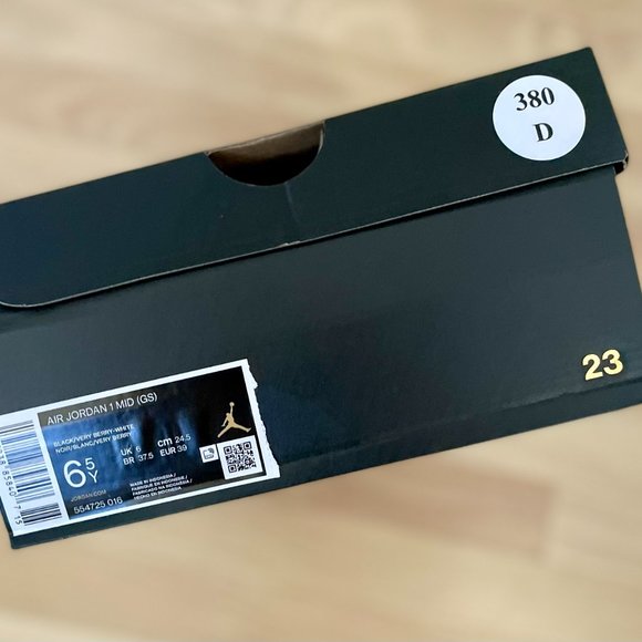 Nike | Shoes | Nike Youth Air Jordan Mid Gs Very Berry 65y | Poshmark